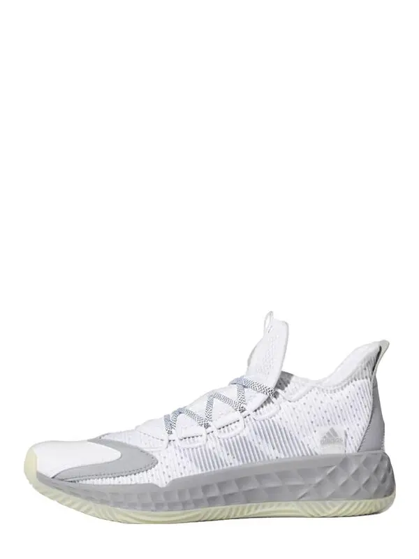 Adidas Pro Boost Low Athletic Sneakers - White/grey