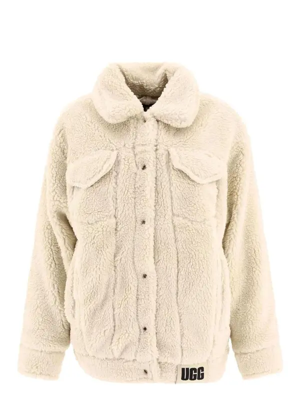 UGG Frankie Sherpa Trucker Jacket - Beige