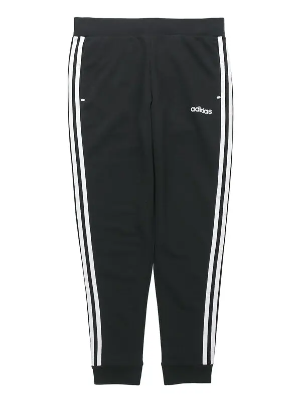 Adidas Neo Ce 3sq2 Kn Tp Casual Sports Side Stripe Bundle Feet Long Pants - Black