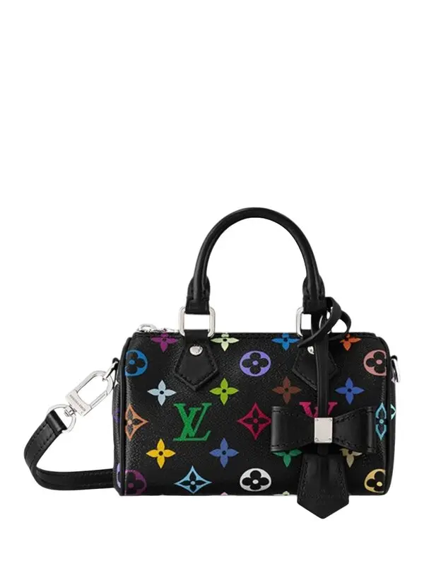 LOUIS VUITTON X Takashi Murakami Nano Speedy Bag - Black Multicolored