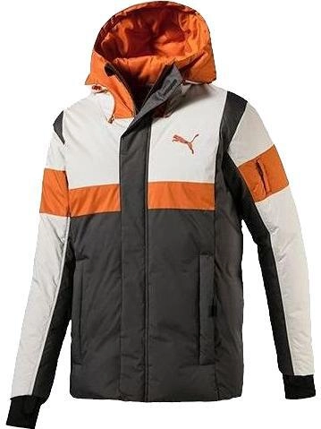 PUMA Protective Down Jacket - Grey/white/orange