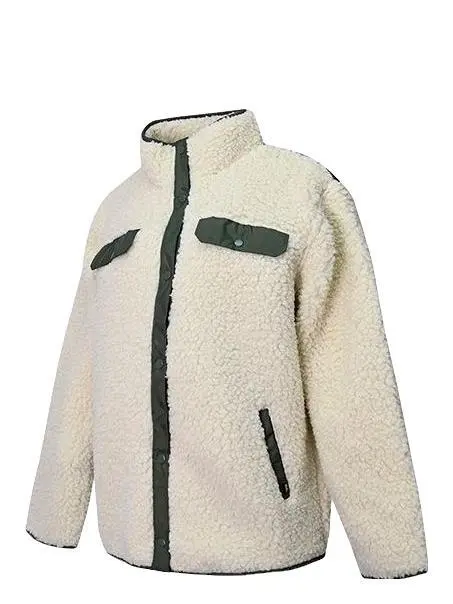 VANS Casual Polar Fleece Sports Jacket - Creamy