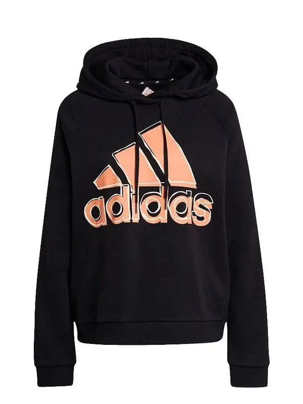 Adidas X Lego Crossover Hoodie With Large Logo - Black