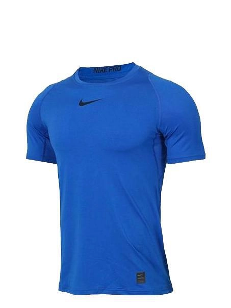 Nike Pro Training Short Sleeve Top - Blue