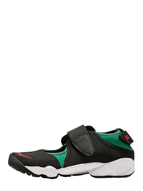 Nike Rift Split-toe Sandals - Black/red/green