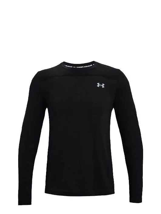Under Armour Seamless Long Sleeve T-shirt - Black