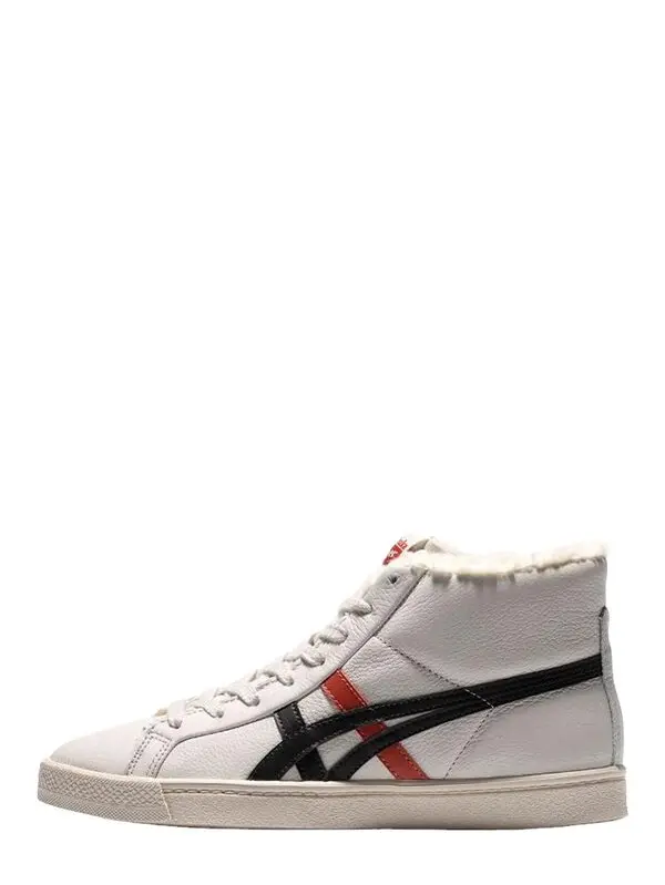 Onitsuka Tiger Fabre Rb High Top Sneakers - Gray/black/red