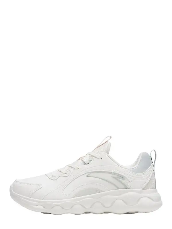ANTA Athletic Lace-up Sneakers - White/grey