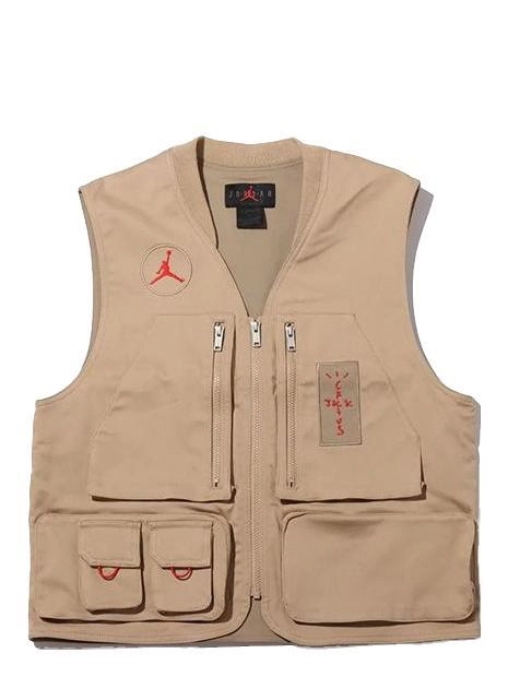 JORDAN 6 Utility Vest - British Khaki