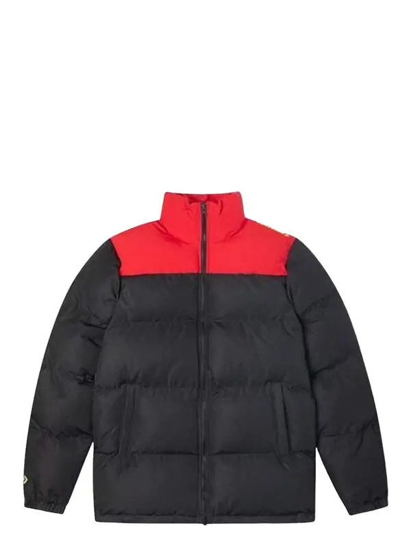 CONVERSE Colorblock Down Jacket - Black/red