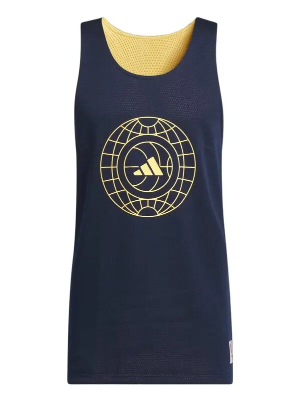 Adidas Select World Wide Hoops Jersey - Night Indigo/semi Spark