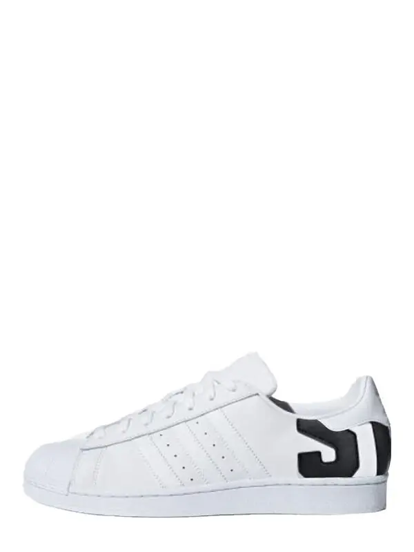 Adidas Superstar 'big Logo' Sneakers - White