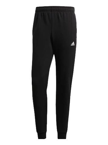Adidas Essentials French Terry Pants Knitted Sport Trousers - Black