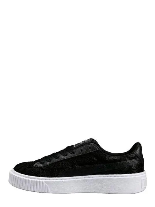 PUMA Basket Platform Fo Sneakers - Black
