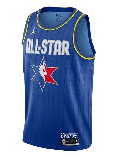 JORDAN Nba All-star Edition Swingman Basketball Jersey - Blue