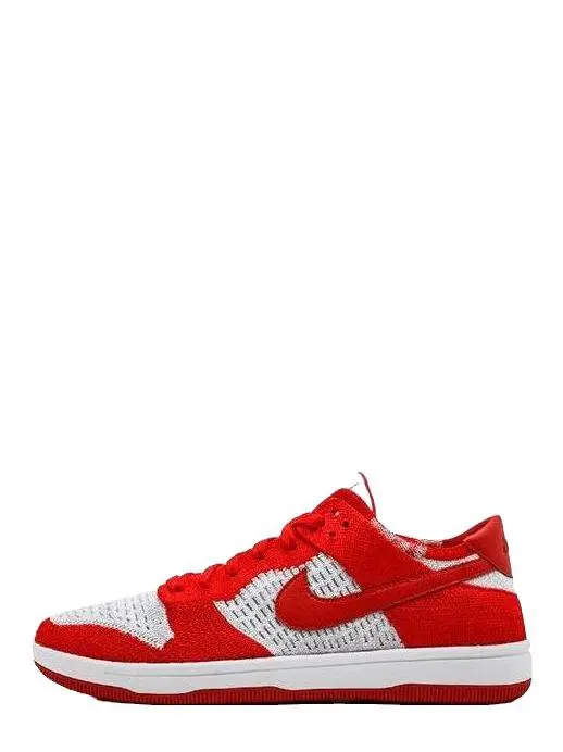 Nike Dunk Low Flyknit "university Red - Red/grey