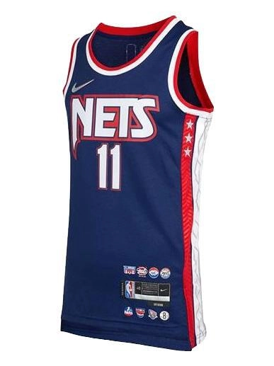 Nike X Nba 75th Anniversary Brooklyn Nets Kyrie Irving Jersey - Blue