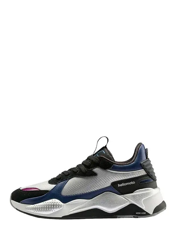 PUMA Rs-x Tech 'hellomoto' Sneakers - White/black/blue