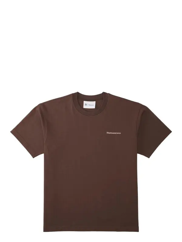 Adidas X Pharrell Humanrace Small Logo T-shirt 'brown - Multi-color