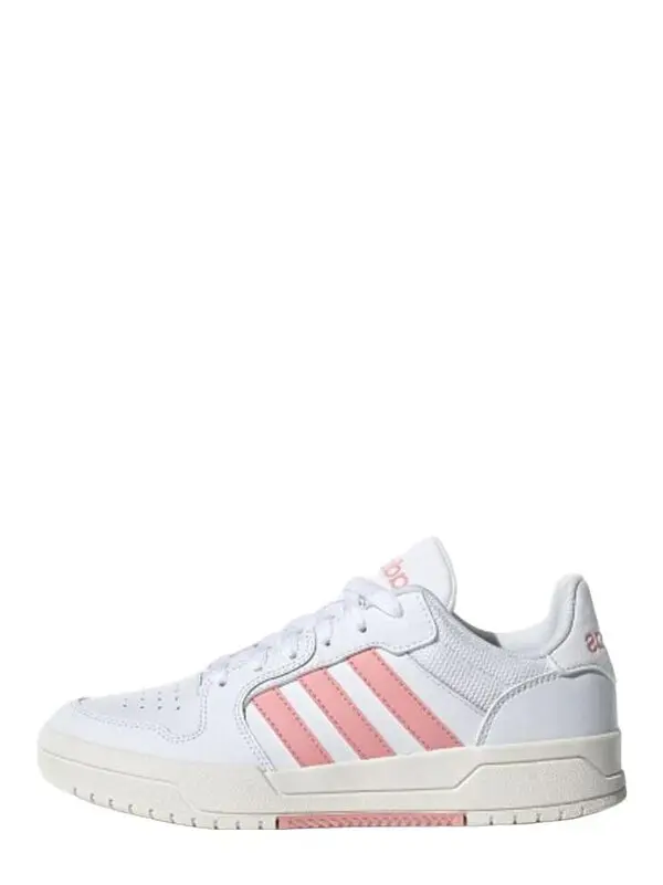 Adidas Entrap Low Top Sneakers - White/pink