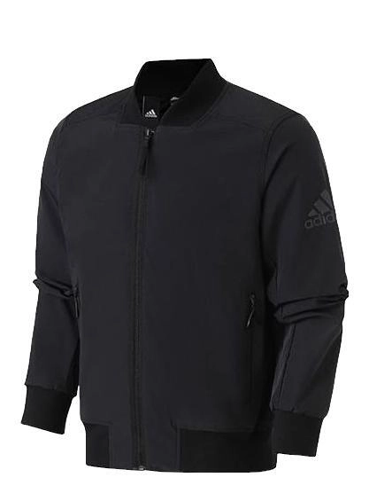 Adidas Woven Bomber Jacket - Black