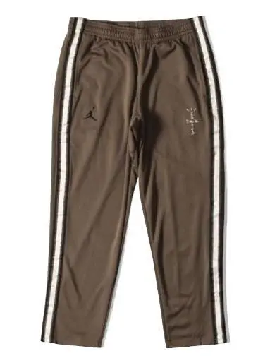 JORDAN X Cactus Jack Travis Scott Mj Track Pant 'palomino Black - Brown