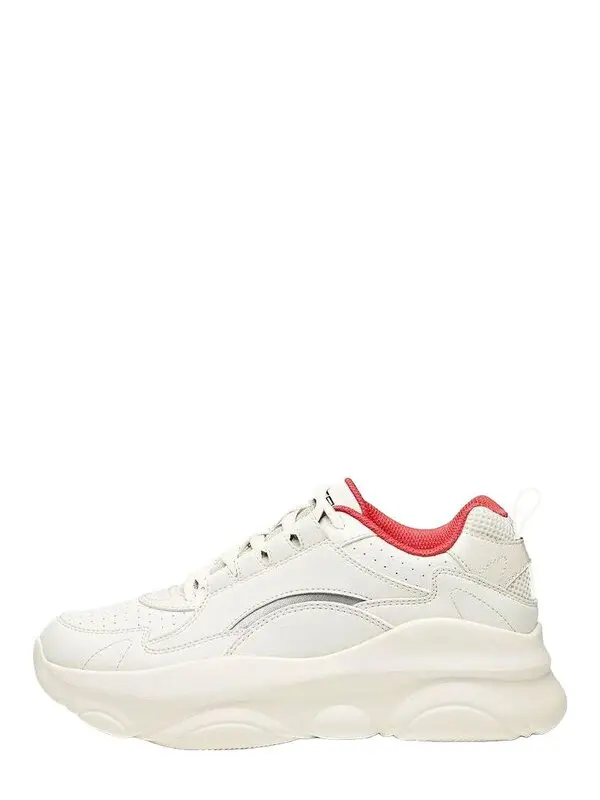 ANTA Life Series Lace-up Sneakers - White/red