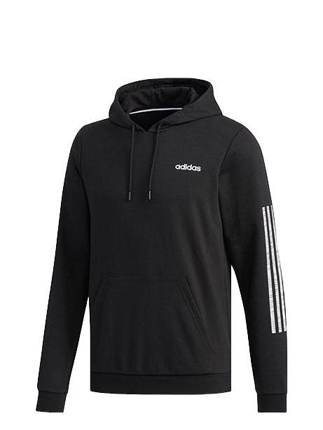 Adidas Neo M Ce 3s Hoody With Logo Printing - Black