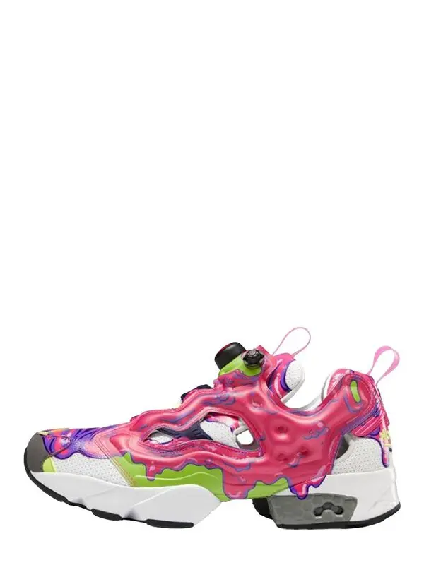 REEBOK Ghostbusters X Instapump Fury "psychomagnotheric Slime" Sneakers - Pink/green