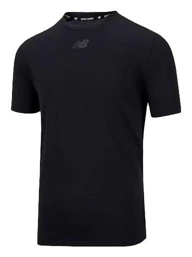 NEW BALANCE Impact Run Luminous Short Sleeve T-shirt - Black
