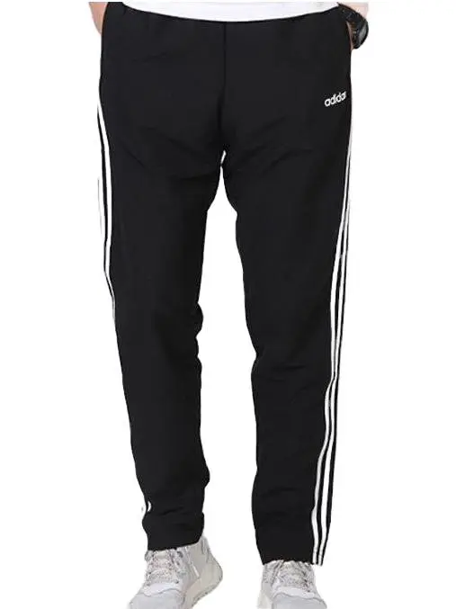 Adidas Knit Athleisure Casual Sports Long Pants/trousers - Black