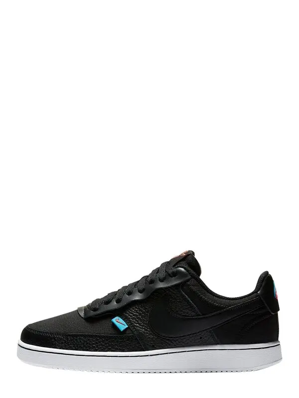 Nike Court Vision Low Premium Sneakers - Black