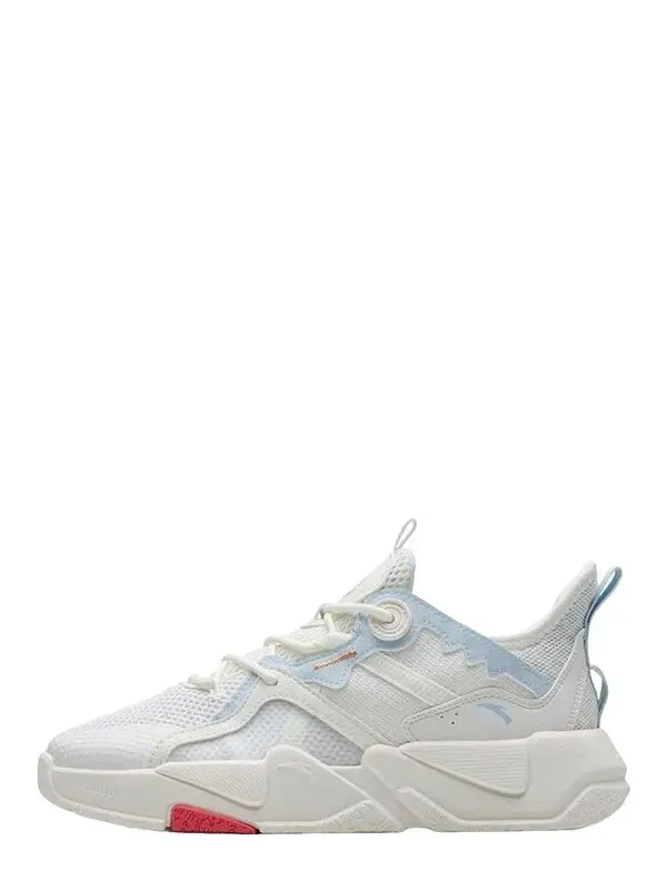 ANTA G6 Low Retro Sneakers - White/blue