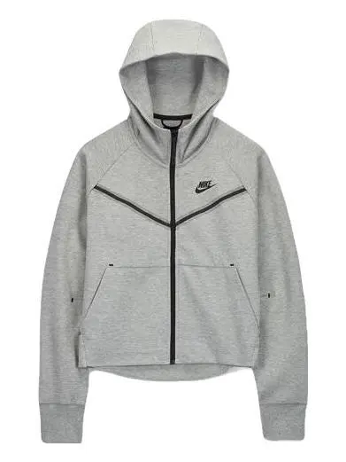 Nike Tech Fleece Windrunner Hoodie - Grey