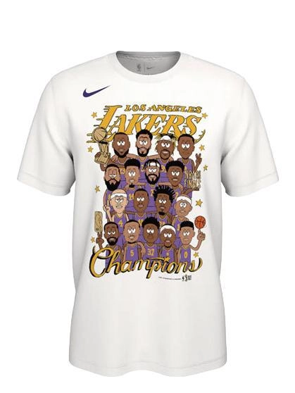 Nike Champion Cartoon T-shirt - White