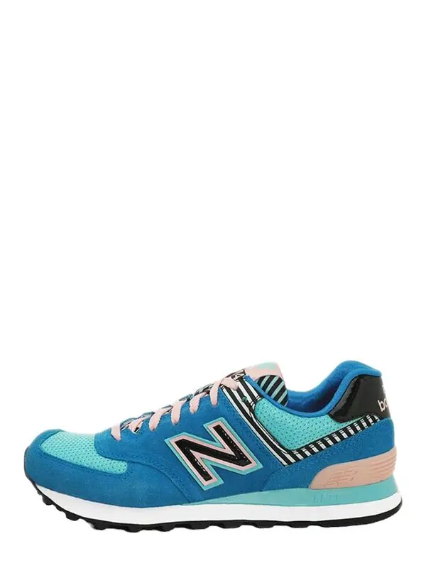 NEW BALANCE 574 "palm Springs" Sneakers - Blue/pink/black
