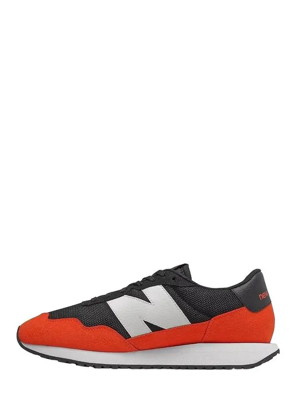 NEW BALANCE 237 Low Top Sneakers - Black/orange/white