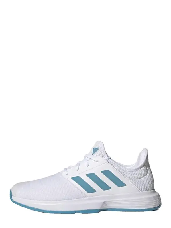 Adidas Gamecourt Athletic Sneakers - White/blue