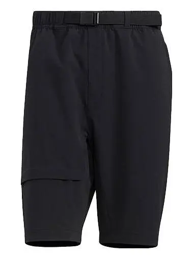 Adidas Sports Shorts With Belted Waist - Multi-color