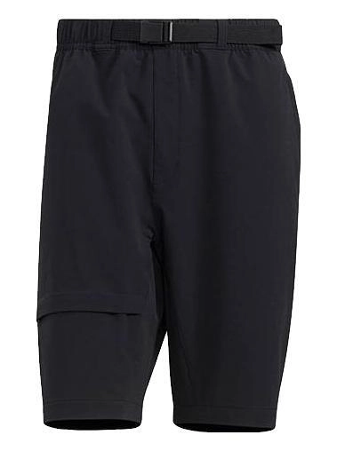 Adidas Sports Shorts With Belted Waist - Multi-color