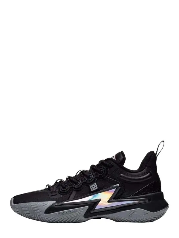 LI-NING Wade Son Of Flash 'first Born' Athletic Sneakers - Black/silver