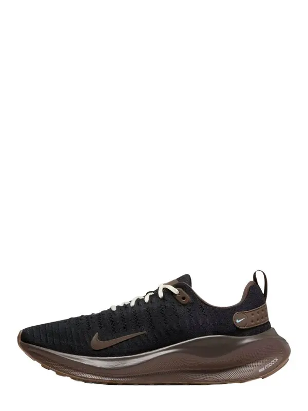 Nike React Infinity Run Flyknit 4 Sneakers - Black/brown