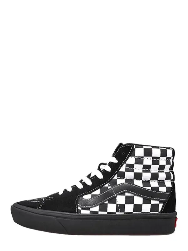 VANS Sk8-hi Comfycush "mixed Media Checker" High Top Sneakers - Black