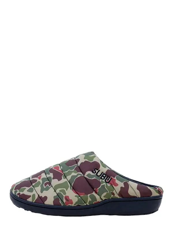 SUBU Originals F-line 'duck Camo' Slip-on Slipper - Camo/multi-color