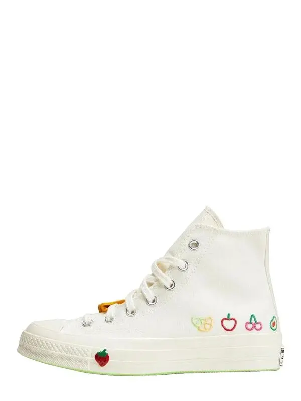 CONVERSE Chuck 70 Festival High Top Sneakers - Cloud White