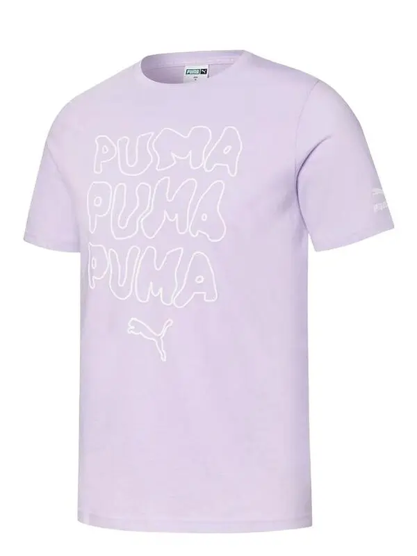 PUMA Summer Graphic T-shirt - Purple
