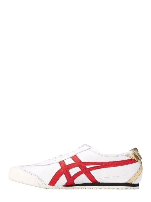 Onitsuka Tiger Mexico 66 Low Top Sneakers - White/red