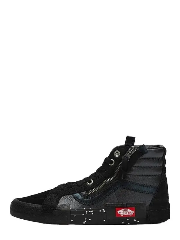 VANS Sk8-hi Reissue Cap Glitter Mix Sneakers - Black
