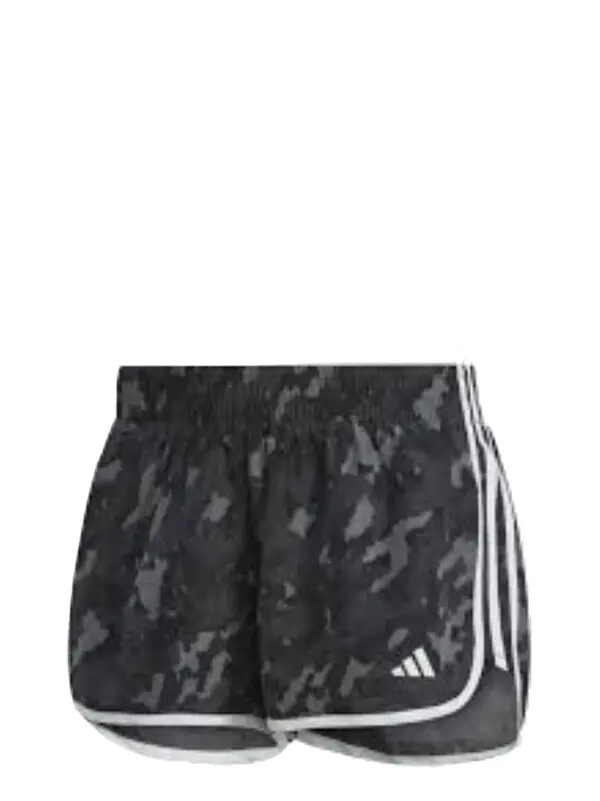 Adidas Marathon 20 Camo Running Shorts - Grey/black/white