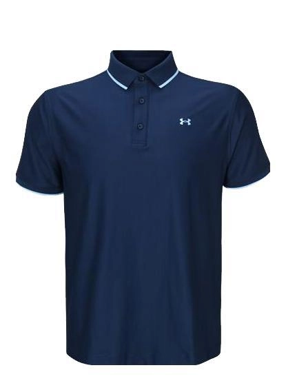 Under Armour Playoff Pique Polo Shirt - College Navy